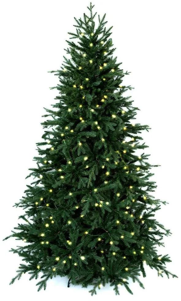 Umělý vánoční stromek 3D Smrk Horský 180cm LED300
