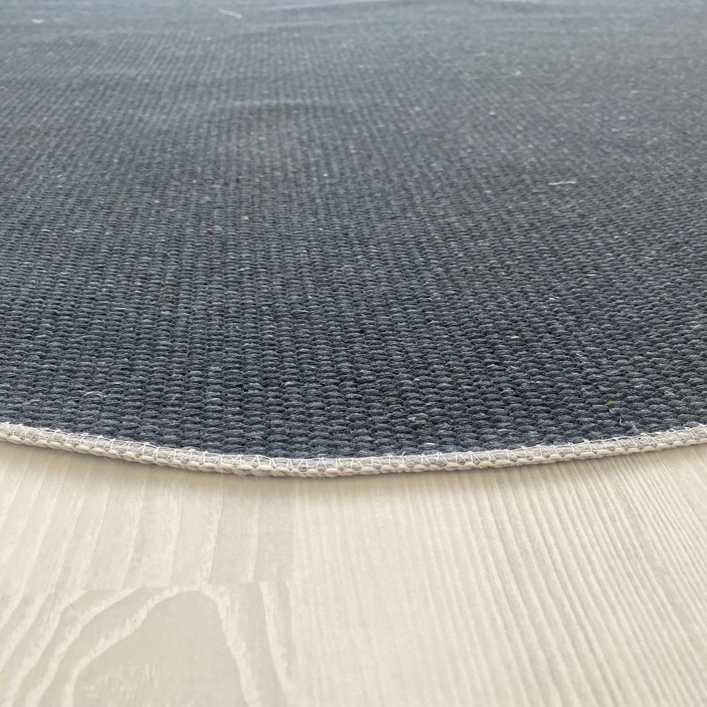 Conceptum Hypnose Kusový koberec Woopamuk107, Námořní Modrá Rozměr koberce: 180 x 180 cm