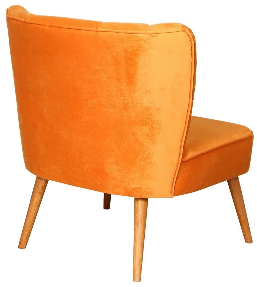 Atelier del Sofa Křeslo Moon River - Orange, Oranžová