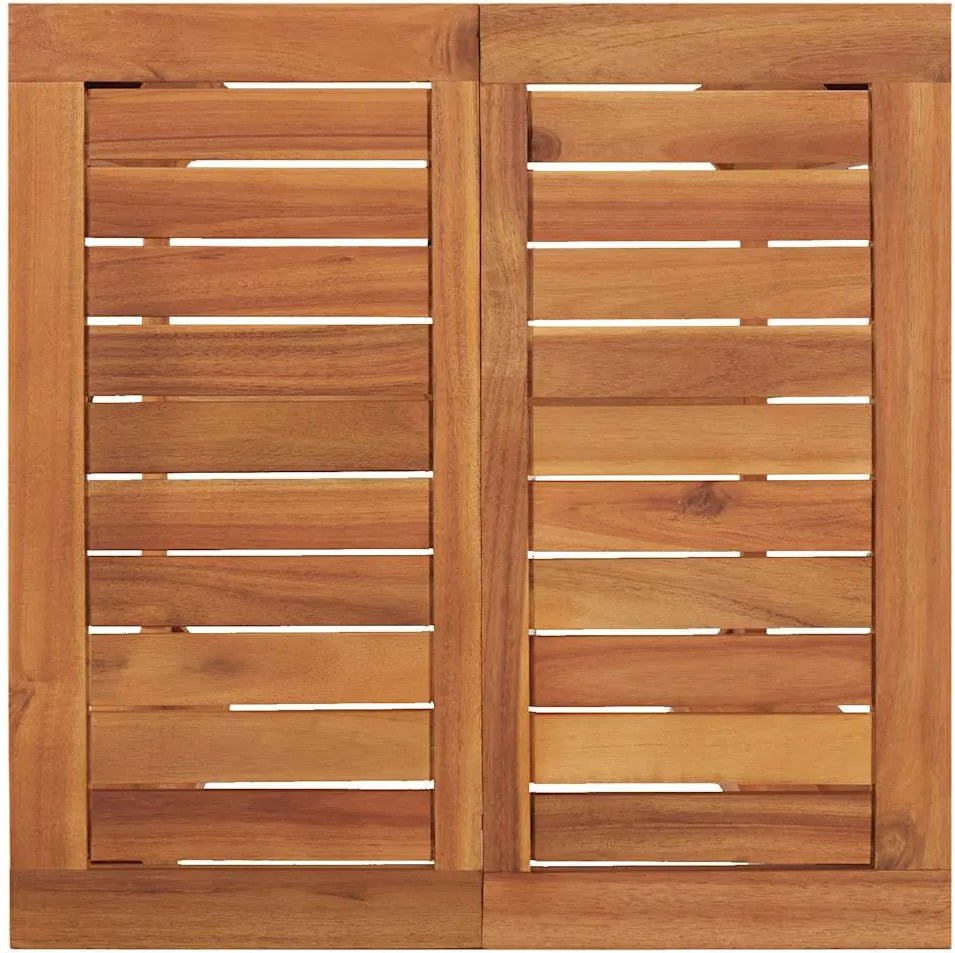 Zahradní barový stůl 60 x 60 x 105 cm masivní akáciové dřevo 319700