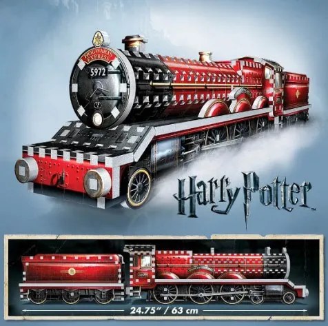 WREBBIT 3D puzzle Harry Potter Bradavický expres 460 dílků