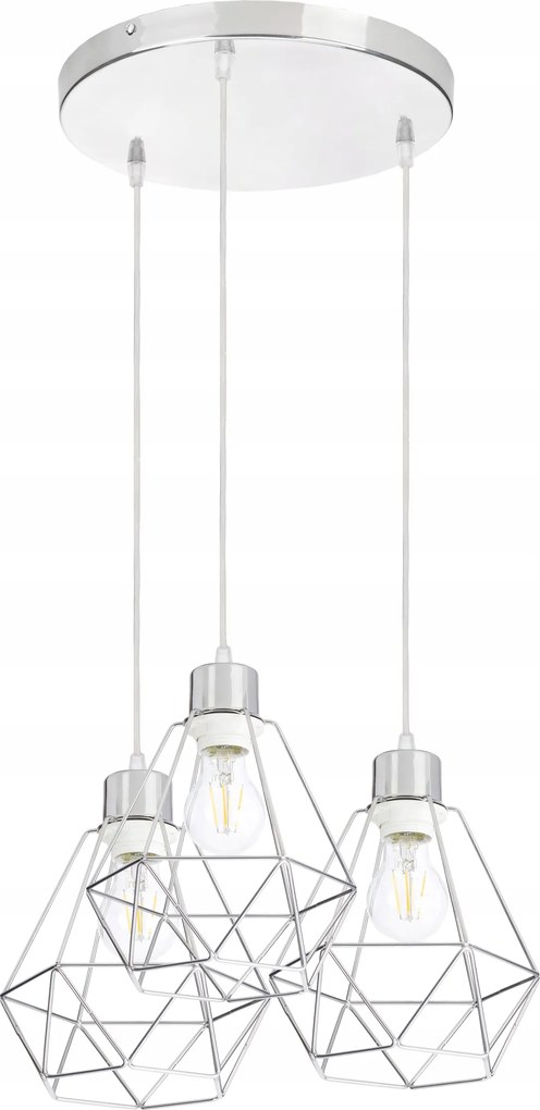 Závěsná stropní lampa Loft lustr drát E27