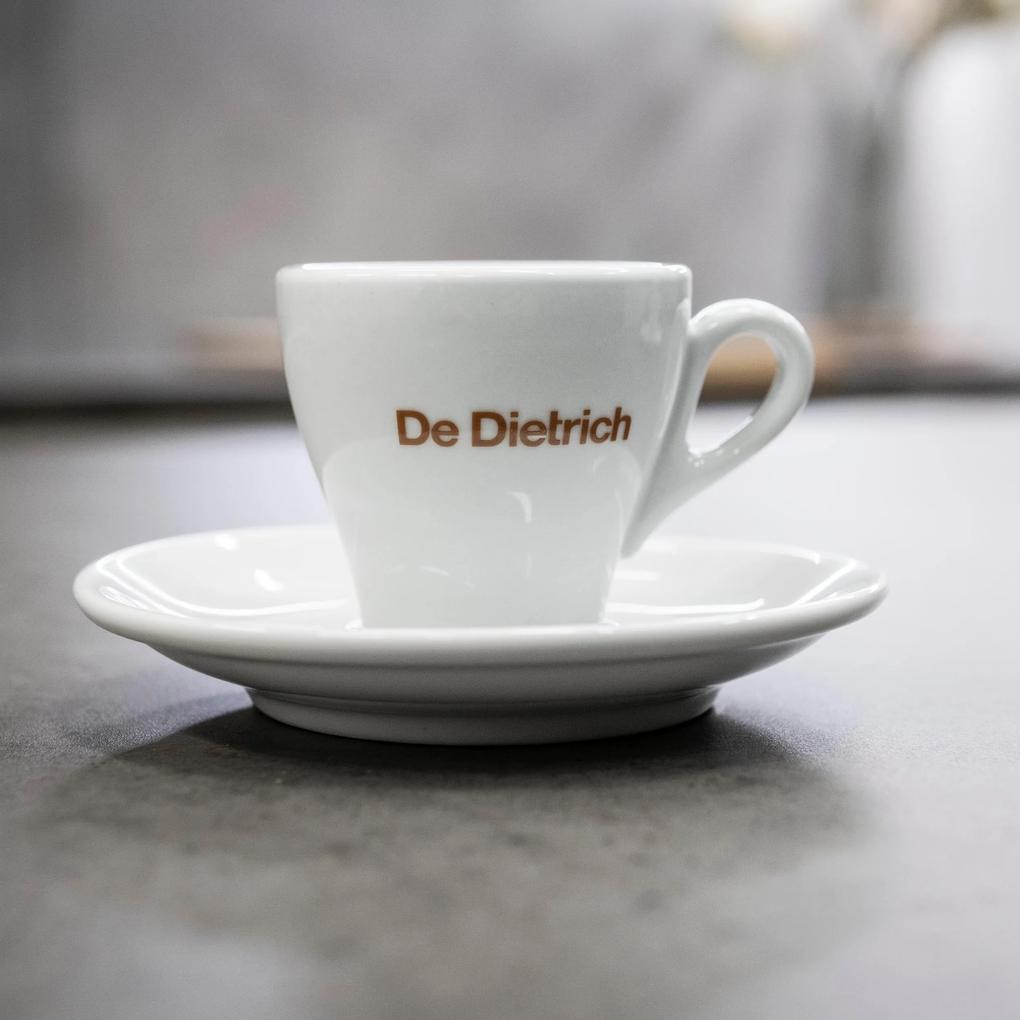 Elmax Porcelánový šálek s podšálkem De Dietrich 2 ks