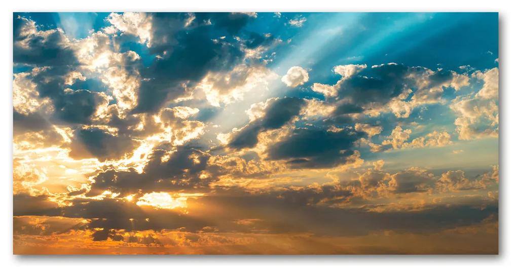 Foto obraz akrylový na stěnu Západ slunce nebe | BIANO