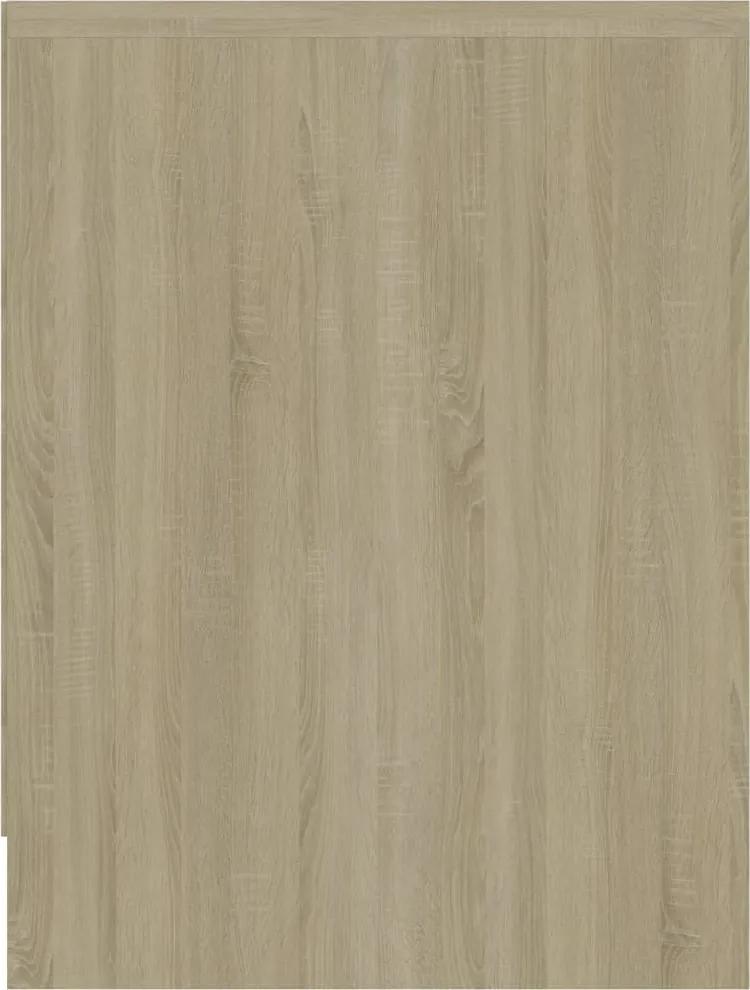 vidaXL Noční stolek 40 x 30 x 40 cm kompozitní dřevo [801041] Barva: Betonová šedá