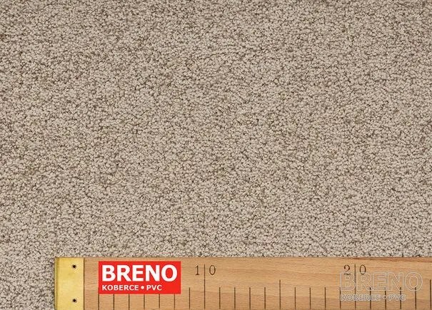 Breno Metrážový koberec RIO DE JANEIRO 925 béžový, šíře 400 cm, Béžová