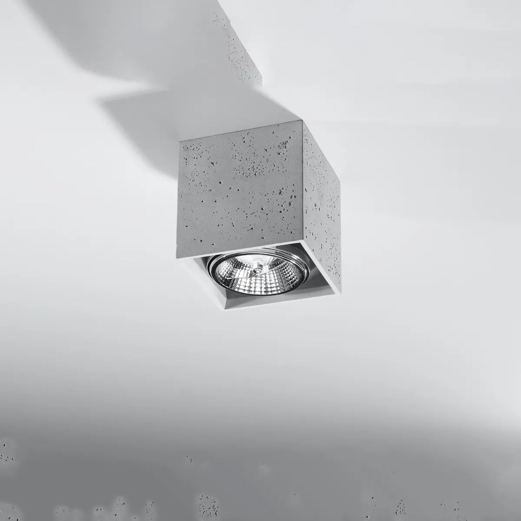 Sollux Lighting Stropní svítidlo VALDE beton
