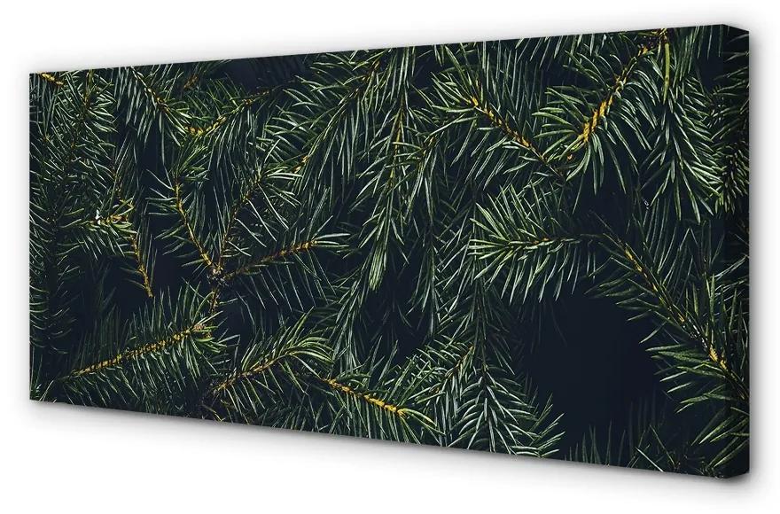 Obrazy na plátně Vánoční strom větvičky 140x70 cm