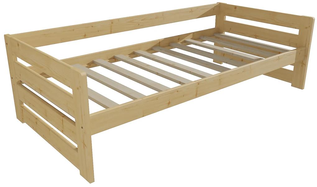 Vomaks Dětská postel M 002 NEW* Rozměr: 80 x 180 cm, Barva: surové dřevo