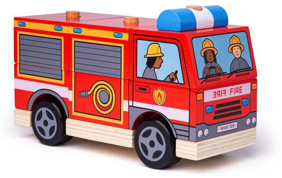 Bigjigs Toys Bigjigs Baby Nasazování hasiči