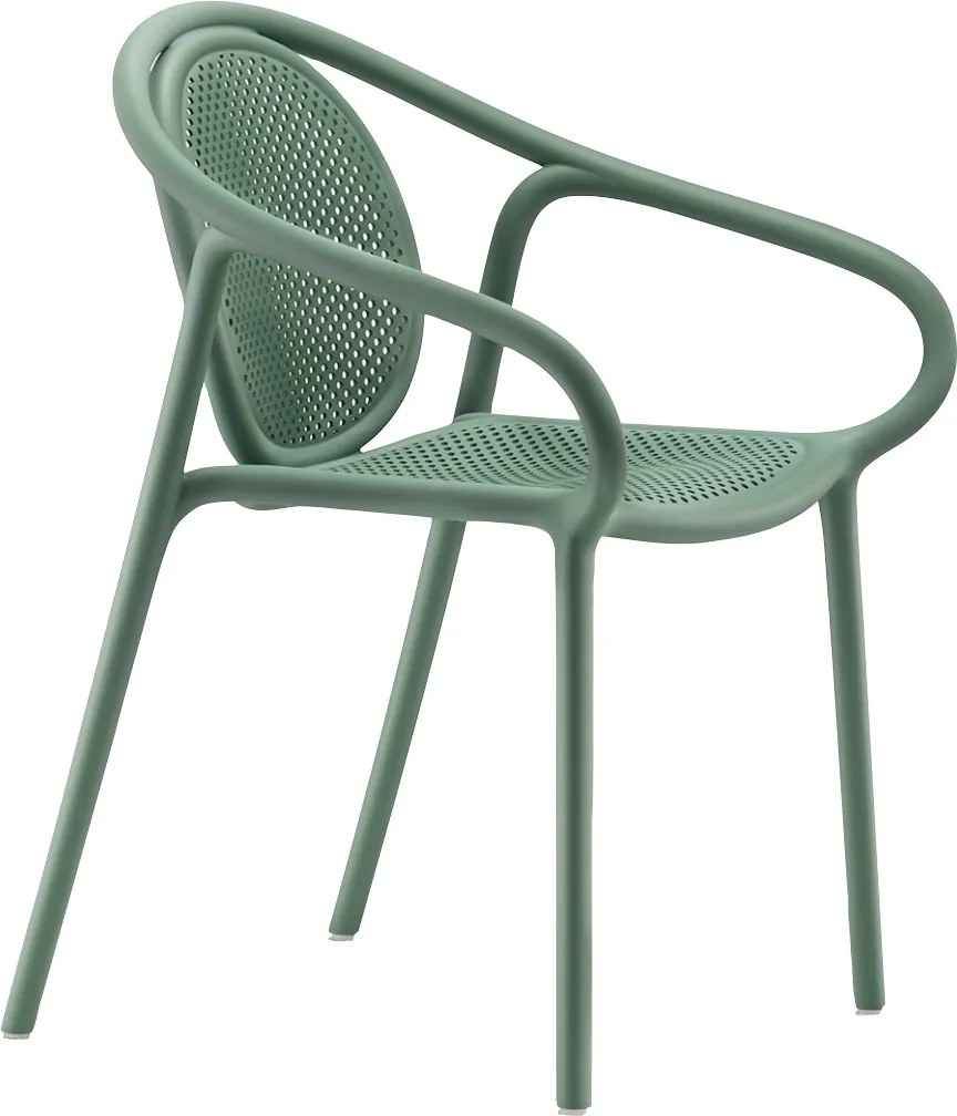 PEDRALI - Židle REMIND 3735 zelená - VÝPRODEJ - sleva 20 %