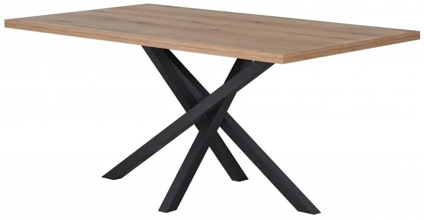 Jídelní stůl PABLO X - dub artisan 160 × 90