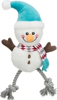 Trixie GmbH a Co.KG Vánoční hračka pes Xmas SNOWMAN plyš/bavlna 41cm TR