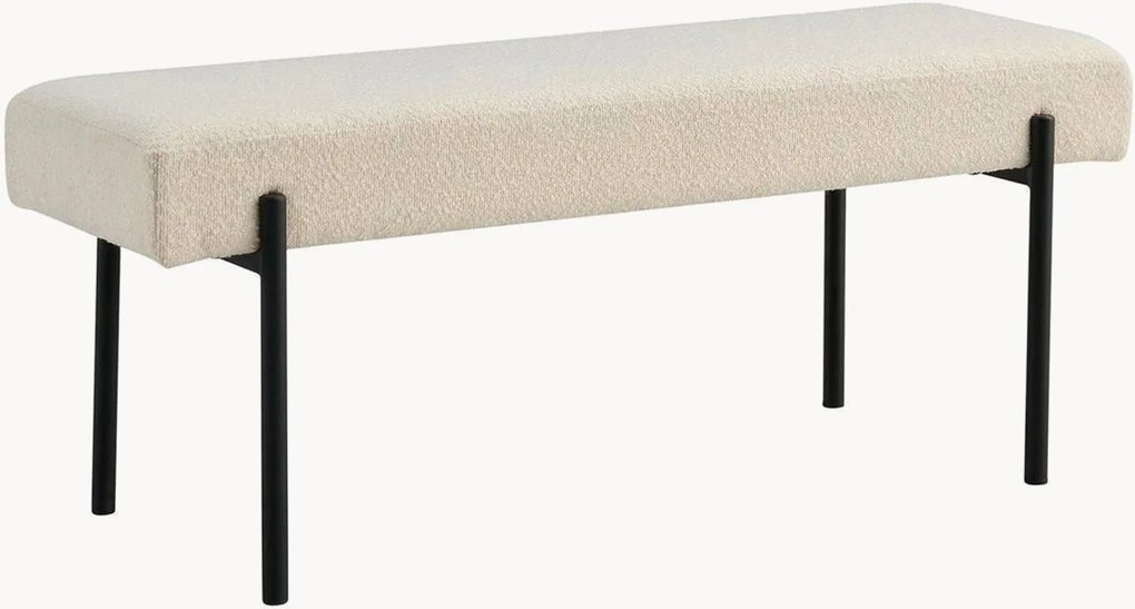 Bouclé lavička Swindon