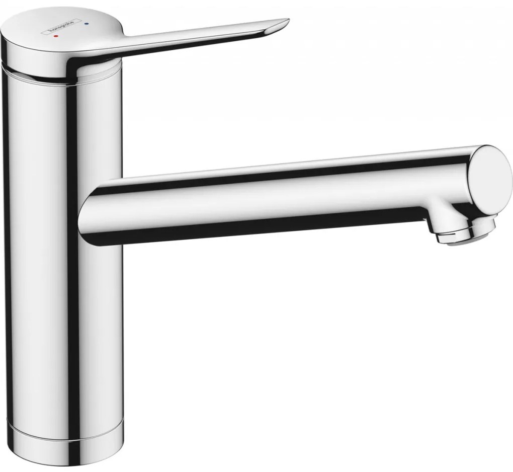 Hansgrohe Zesis M33 - Páková kuchyňská baterie 140, instalace před okno, 1jet, chrom 74805000