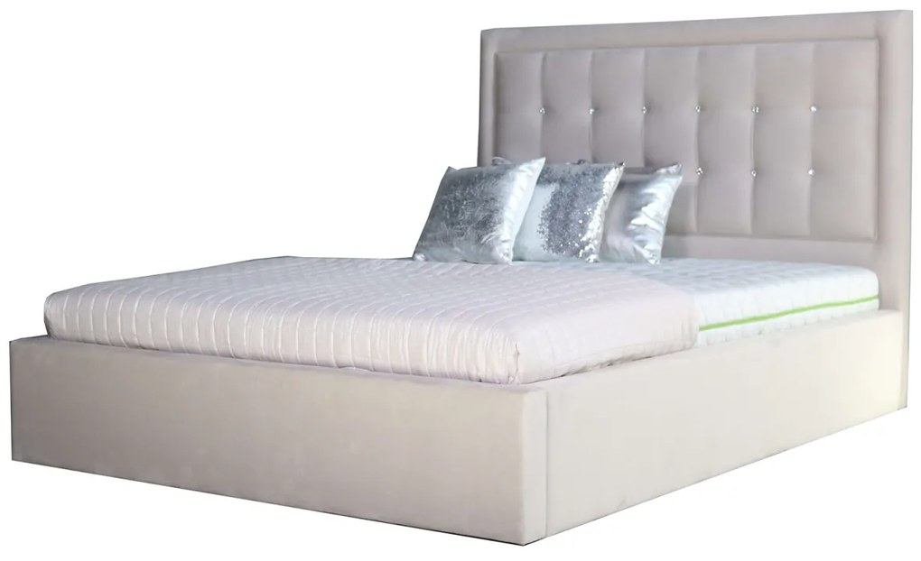 AMI nábytek Čalouněná postel C4 160x200cm s úložným prostorem