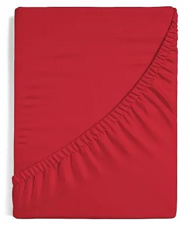 Matějovský napínací prostěradlo jersey Červené na matraci: 160 x 200 cm