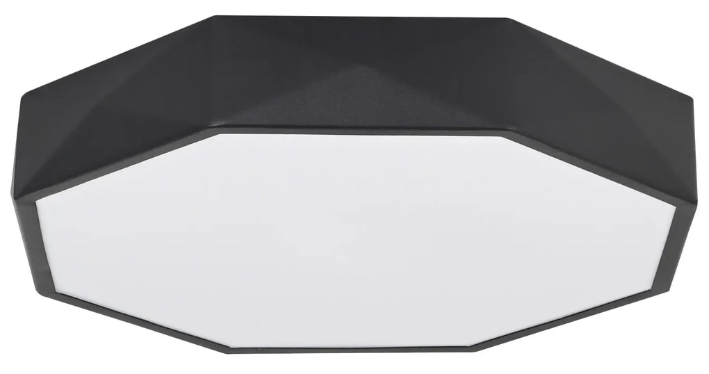 LED stropní svítidlo Eben 40 černé