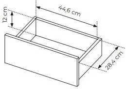 Komoda Danton 2D2S (béžová). 1071343