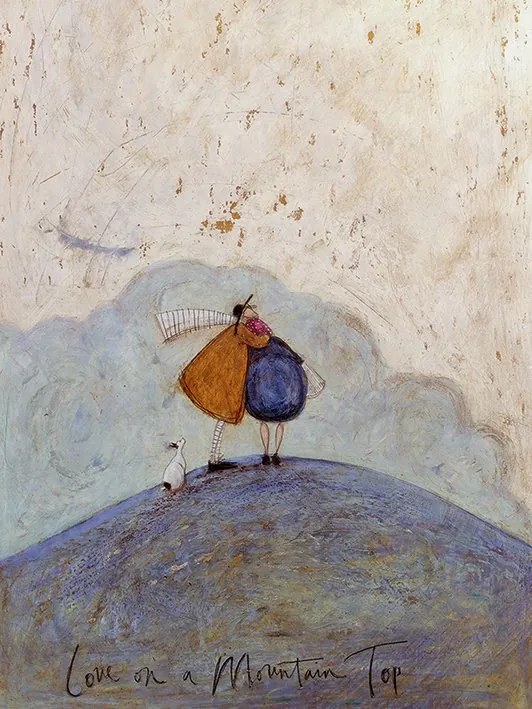 Obraz na plátně - Sam Toft, Love on a Mountain Top