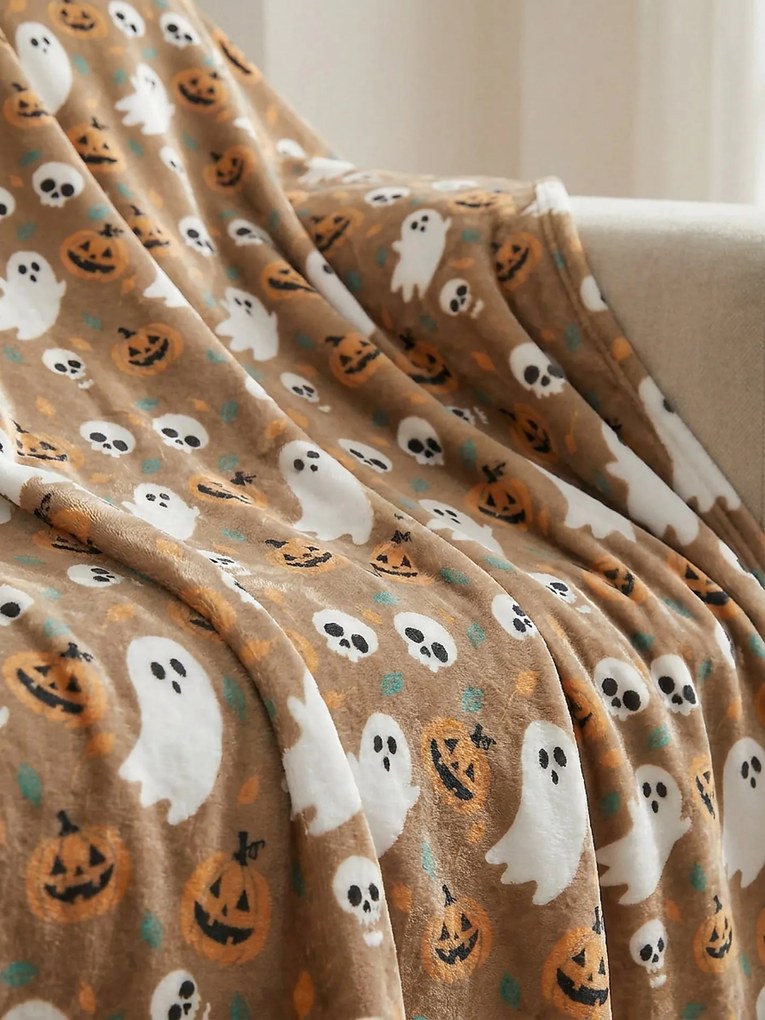 Sinsay - Deka s halloweenským motivem - vícebarevná