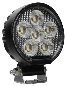 LED Bodové svítidlo pro automobil BLACK LED/24W/10-30V IP69 5700K kulatý