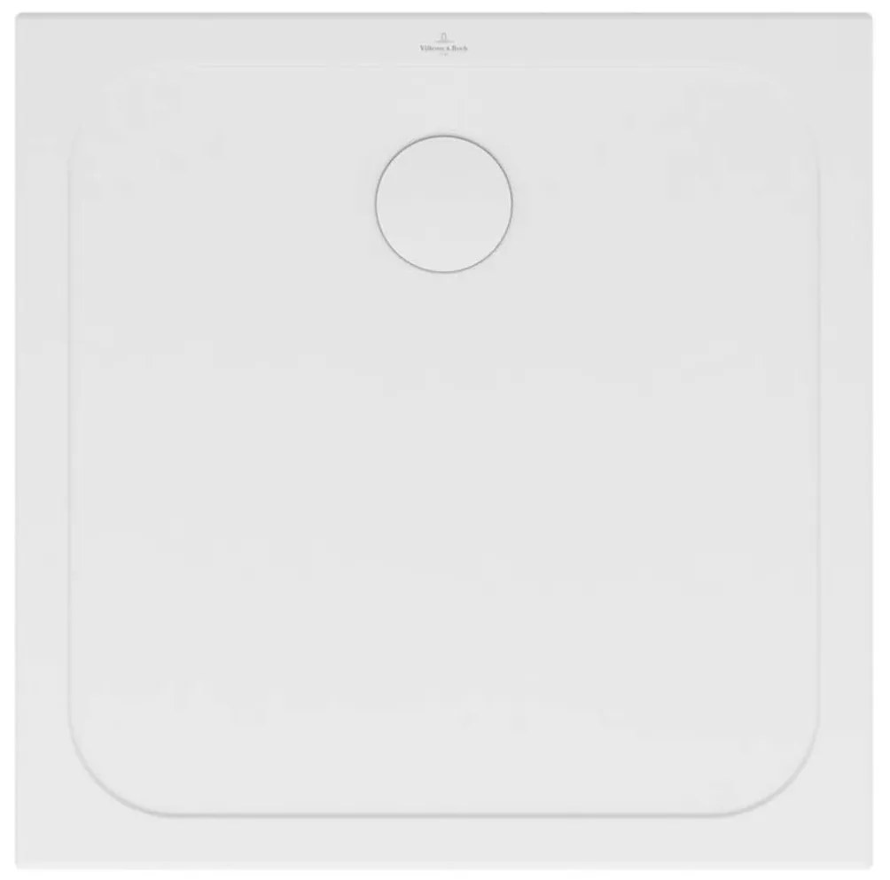 Villeroy & Boch Lifetime Plus - Sprchová vanička, 90x90 cm, Anti-slip, alpská bílá 6223D401