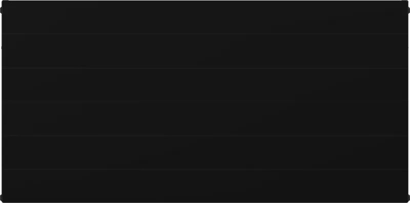 Mexen Line CVL22, panelový radiátor 500 x 1600 mm, spodní připojení, 2183 W, černá, W622L-050-160-70