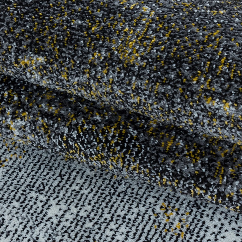 Ayyildiz, Kusový koberec Ottawa 4203 yellow, 80x150, šedá, chodba / předsíň