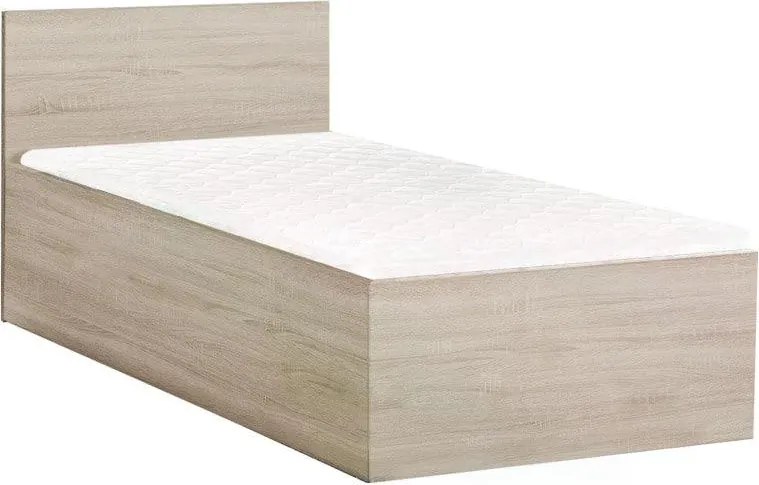 Postel SOFIA 80 x 200 cm, dub sonoma Matrace: Matrace Deluxe 10 cm