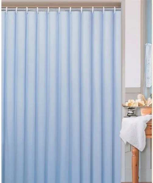Vesna | Leroy Sprchový závěs 180x200 cm modrý textilní