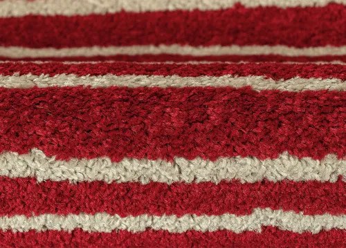 Koberce Breno Kusový koberec LOTTO 562/FM6R, Červená, 67 x 120 cm