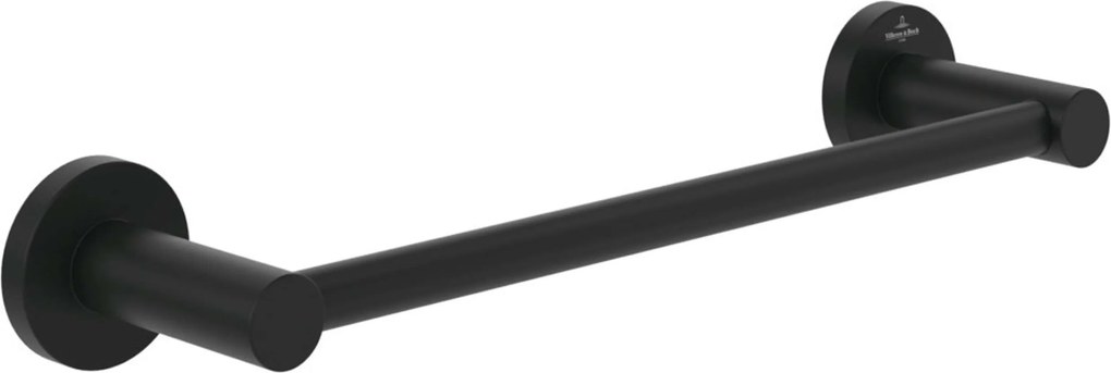 Villeroy & Boch Elements Tender - Držák ručníků, délka 35 cm, matná černá TVA151021000K5
