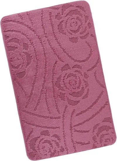 Bellatex koupelnová předložka BANY 60x100 cm Růže lila