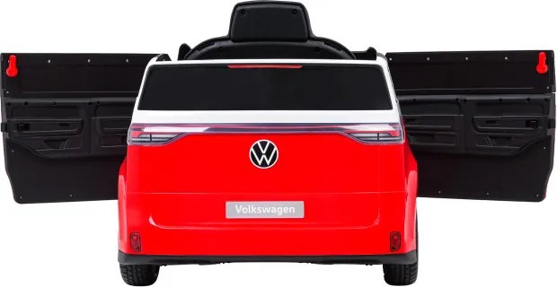 Elektrické autíčko Volkswagen ID BUZZ červené