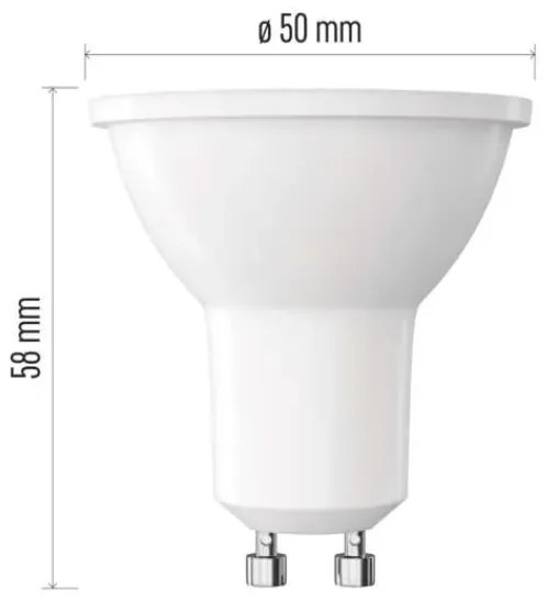 Emos lighting LED žárovka Classic MR16 4W GU10 neutrální bílá