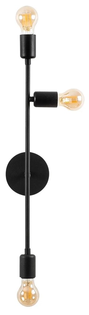OPVIQ Nástěnná lampa BEDSIDE černá 584TTM1916