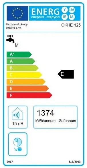 Dražice OKHE 125 2,2 kW 140310801