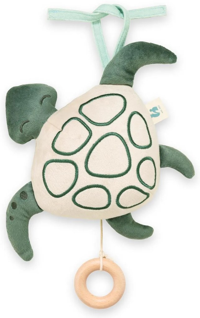 Hračka na kočárek hauck hudební zvířátko cuddle n sleep turtle