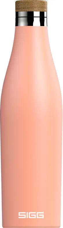 Sigg Meridian dvoustěnná nerezová láhev na vodu 500 ml, shy pink, 8999.40