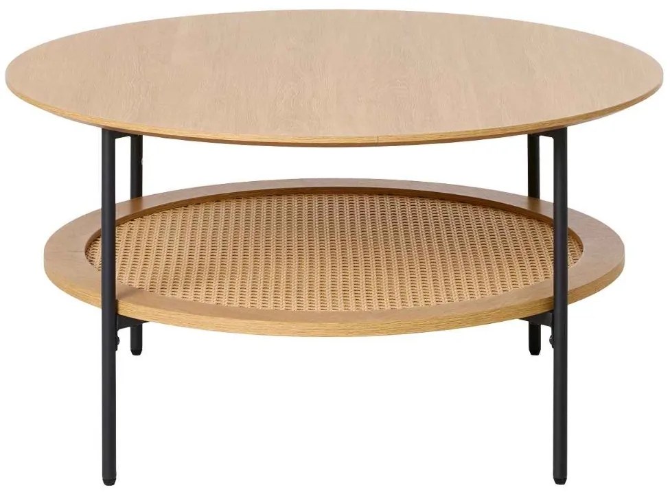 Designový konferenční stolek Lakshmana 80 cm přírodní dub
