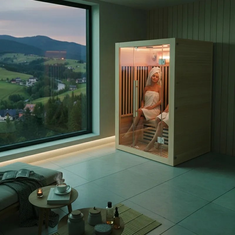 BPS-koupelny Infrasauna Relax HYD-6710 120x105, 2-3 osoby