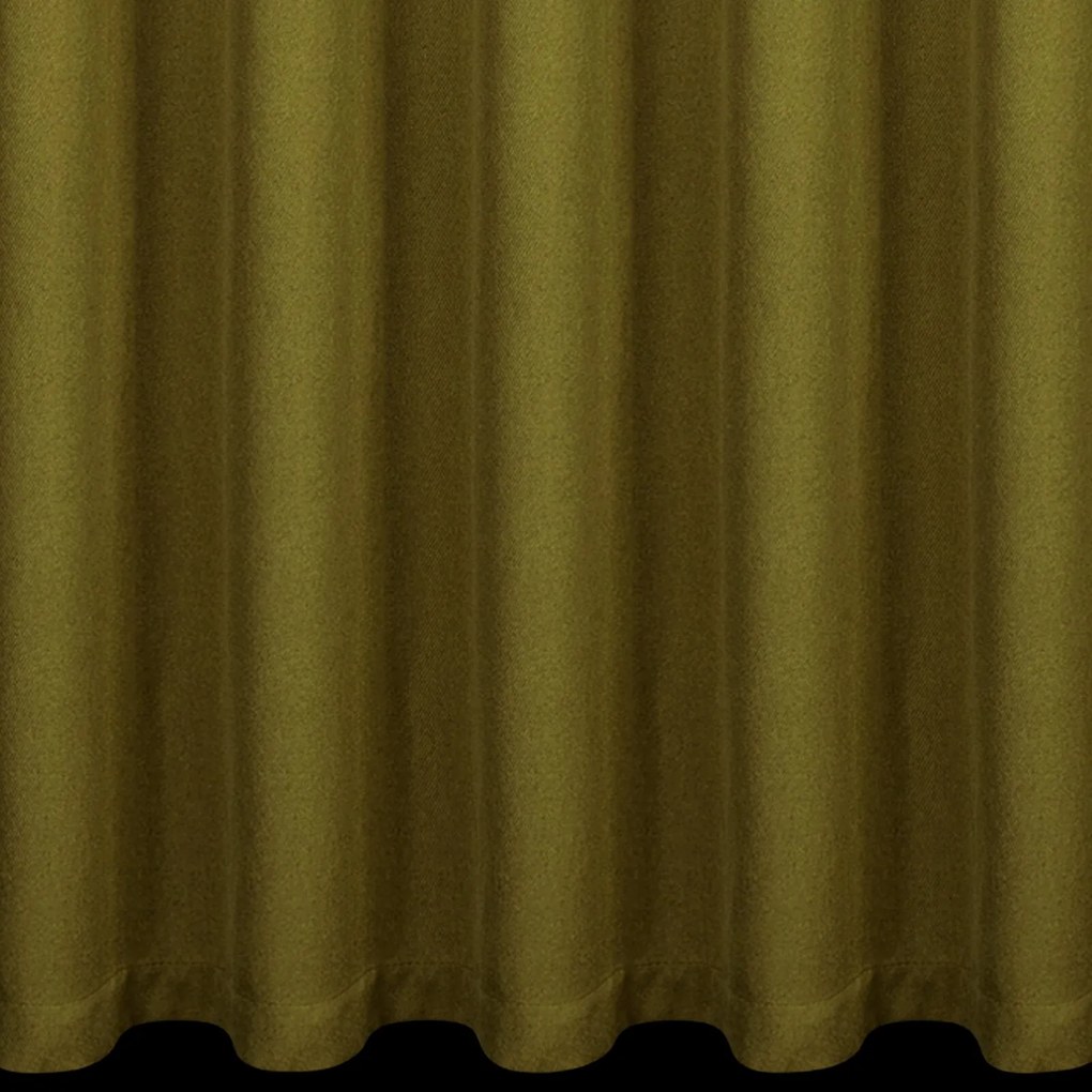 ZÁVĚS NA PÁSCE OLENA 140X270 CM TMAVĚ OLIVOVÝ