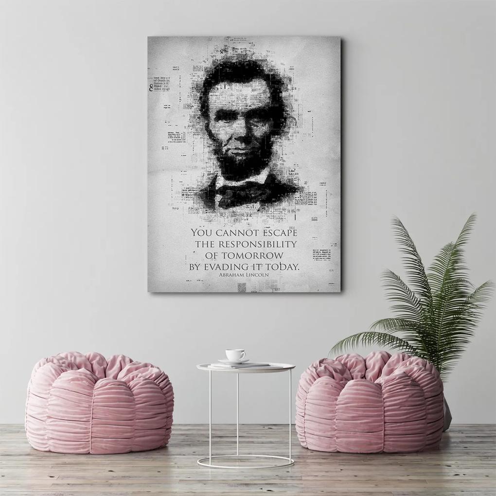 Gario Obraz na plátně Prezident Abraham Lincoln - Gab Fernando Rozměry: 40 x 60 cm
