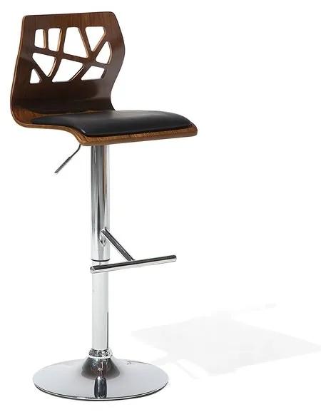 Moderní barová židle s geometrickým vzorem - PETERSBURG | BIANO