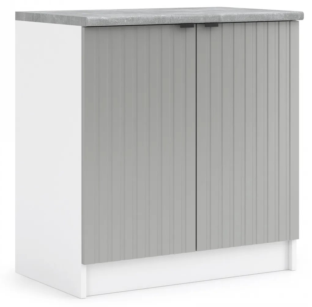 Kuchyňská skříňka spodní 80 cm - LAM D80 2D - Dvířka CINDY