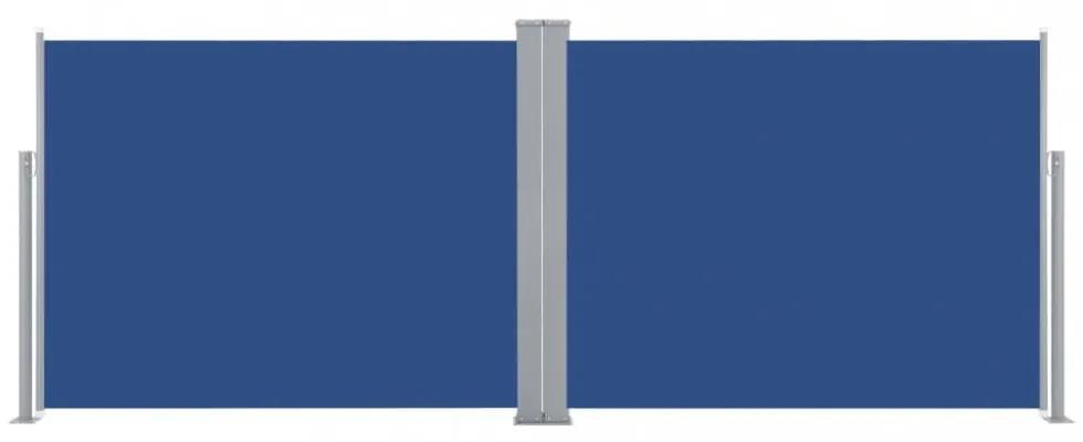Zatahovací boční markýza 100x600 cm Dekorhome Modrá