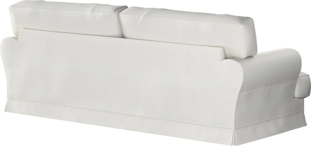 Potah na pohovku IKEA Ekeskog rozkládací barva šedá látka lesklé, pletený vzor, sametová