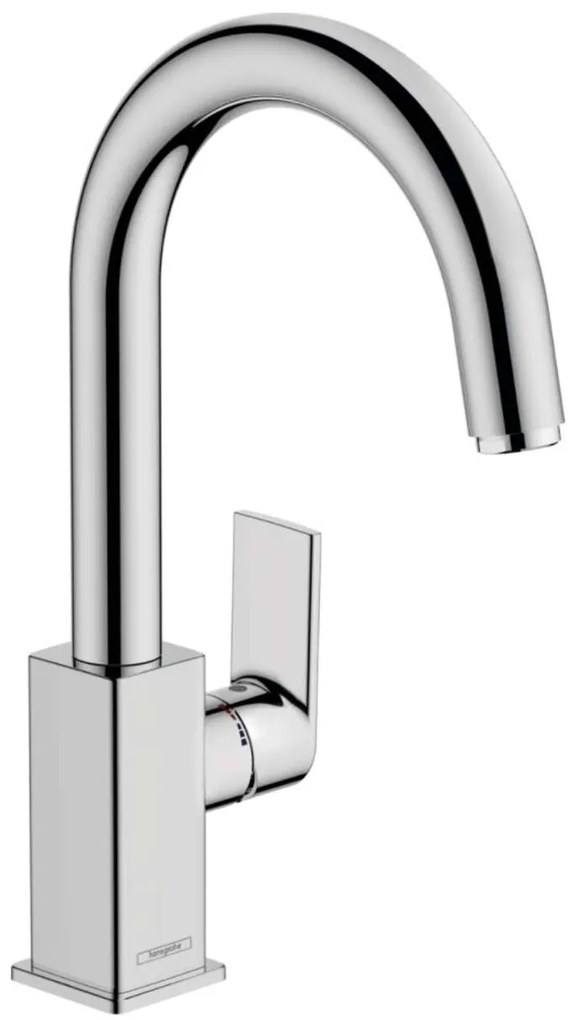 Hansgrohe Vernis Shape - Umyvadlová baterie s výpustí a otočným výtokem, EcoSmart, chrom 71564000