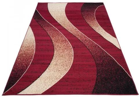 Moderní kusový koberec CHEAP K857A červený Rozměr: 250x350 cm